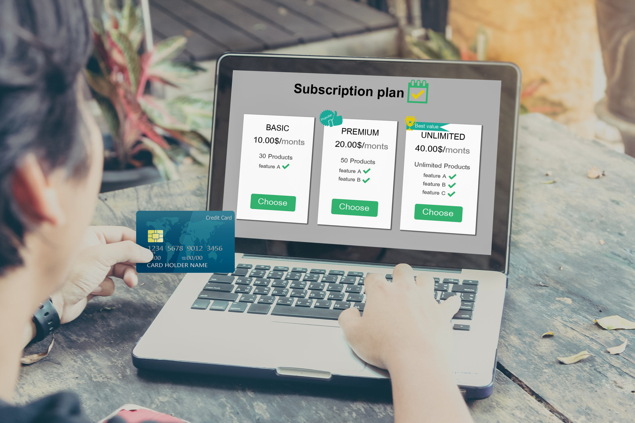 Subscription Billing - Payments Information